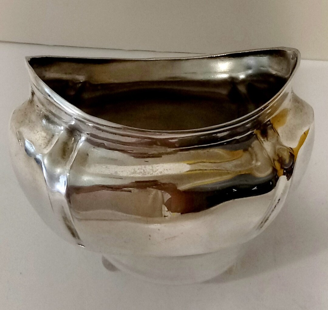 Vintage Silver Dory Shape Large Salt Cellar or Mustard Dish - Etsy