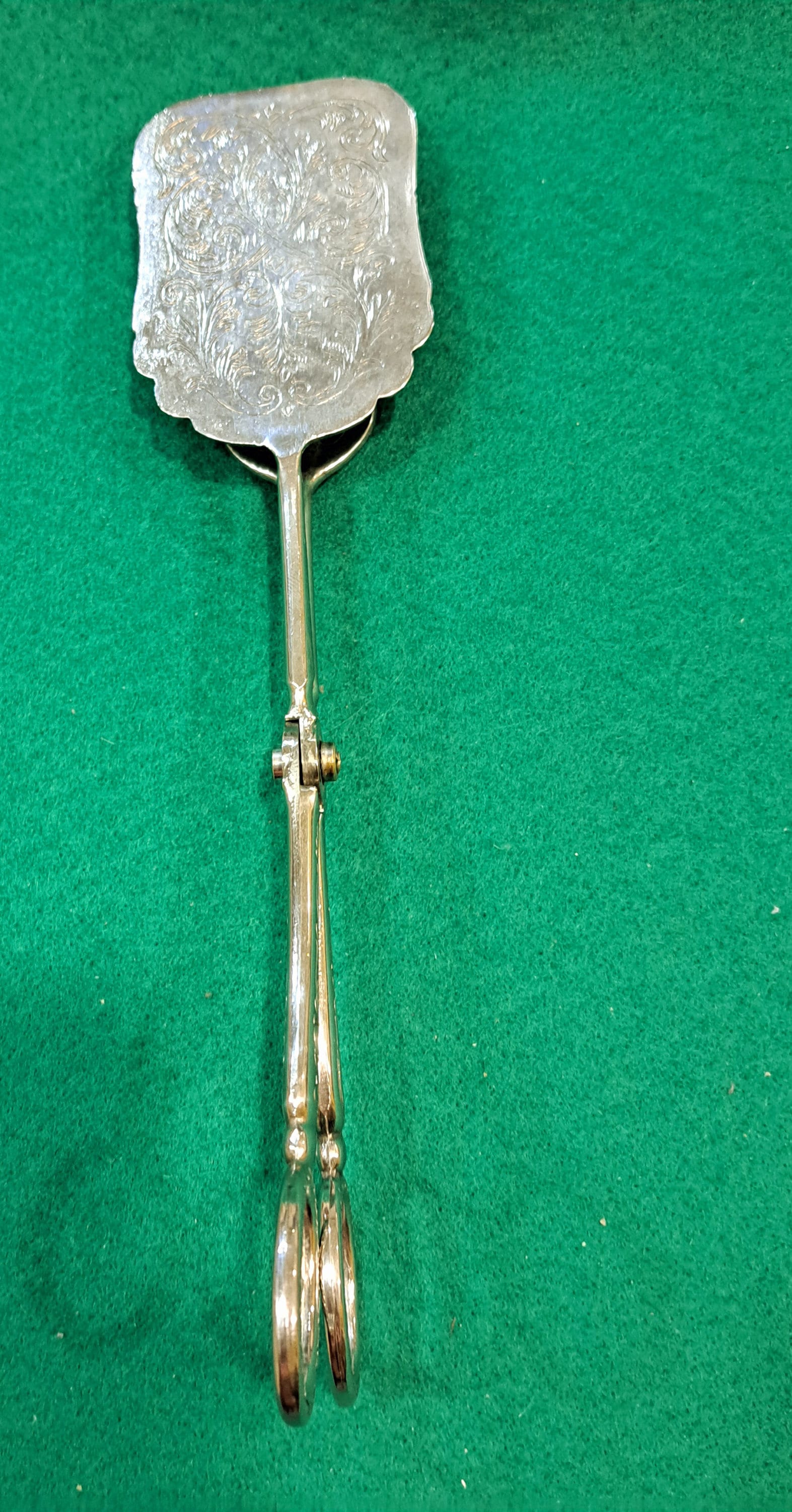 Vintage Raimond Italy Ornate Silverplate Tongs 8.5" - Etsy