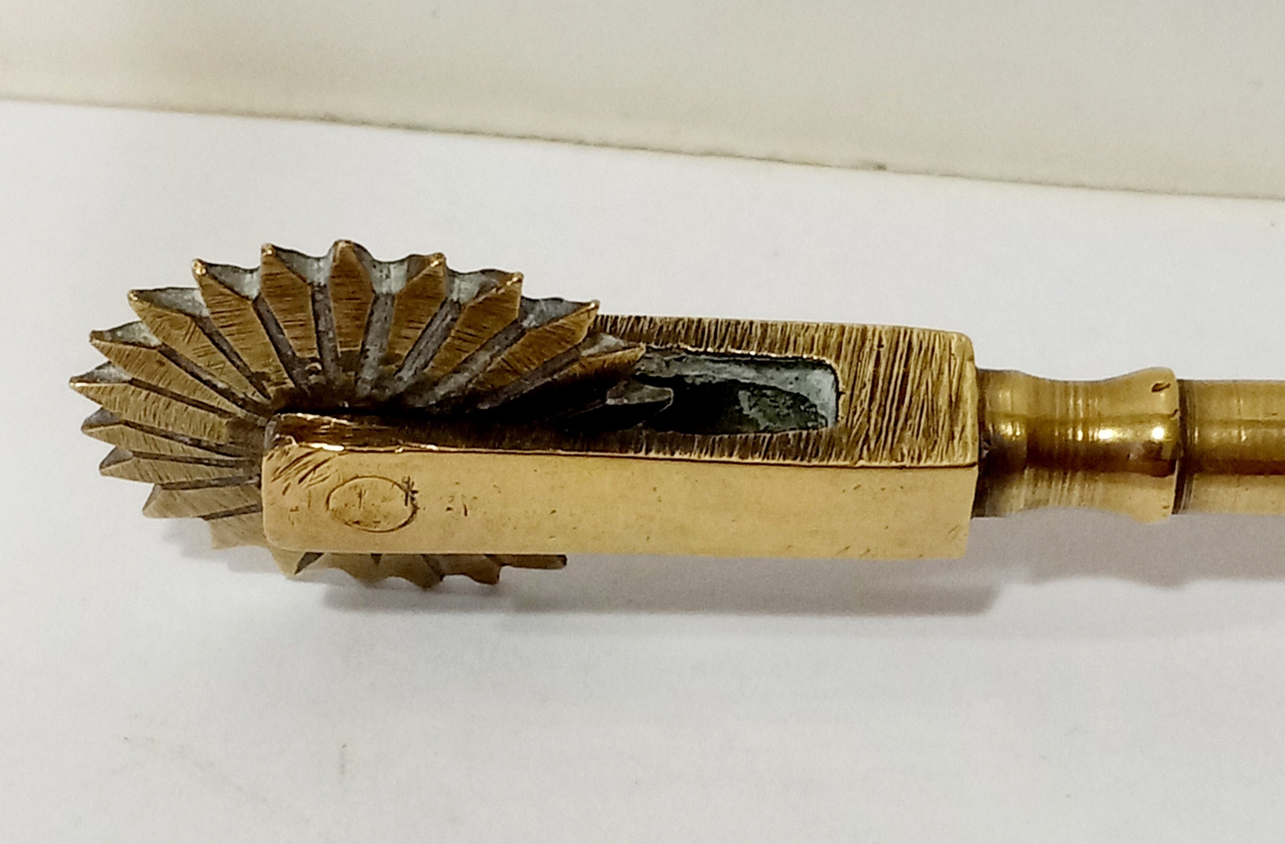 Vintage Brass Tool for Leather Detailing 1900s - Etsy