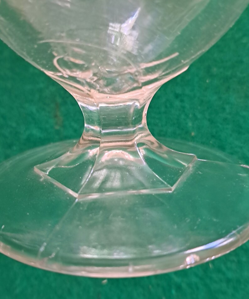 Vintage EAPG Clear Glass Spooner Thistle Pattern 5 1/2" - Etsy