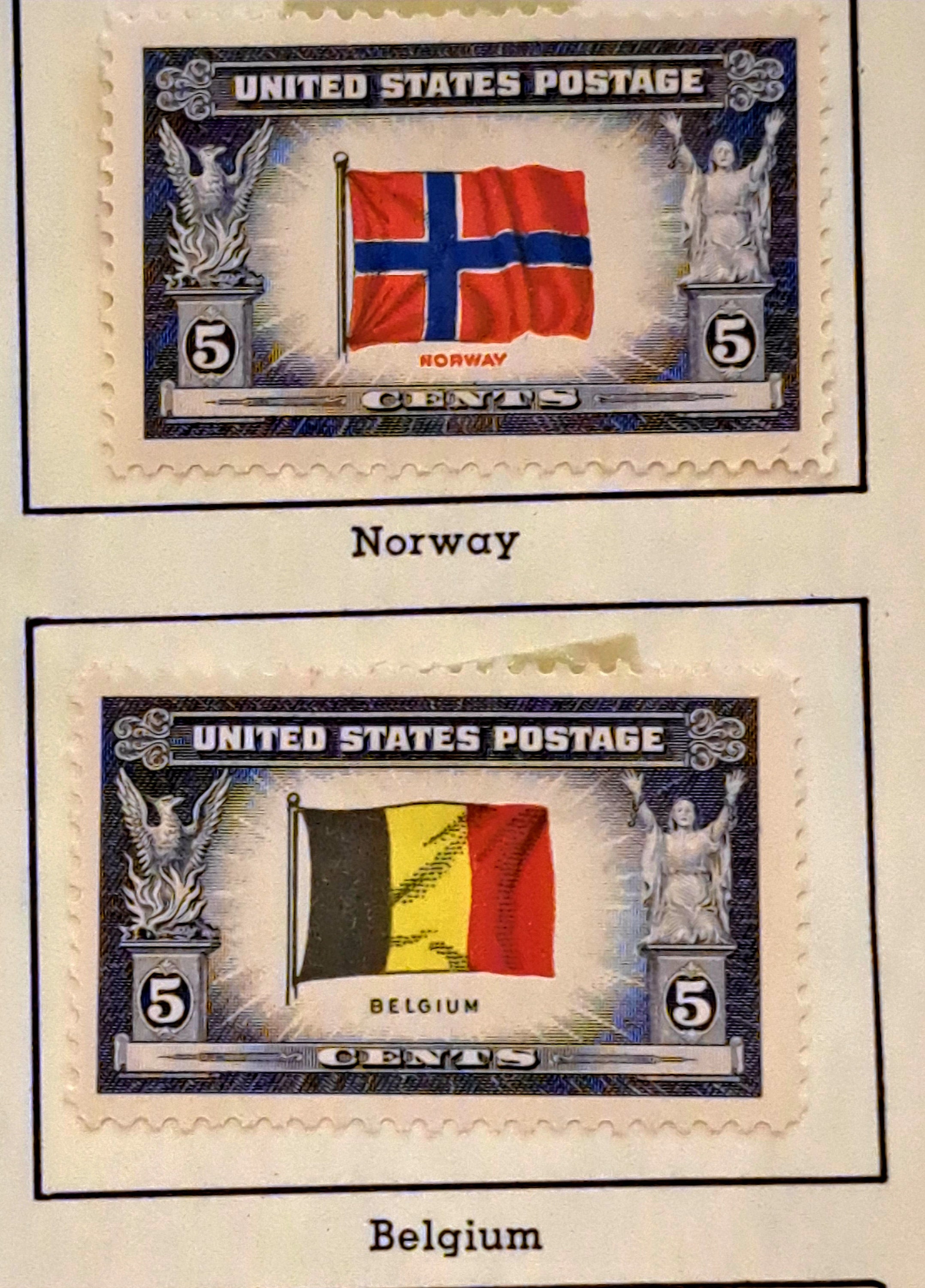 Commemorative Postage Stamp Set Of1 13 WWII Overrun Countries - Etsy