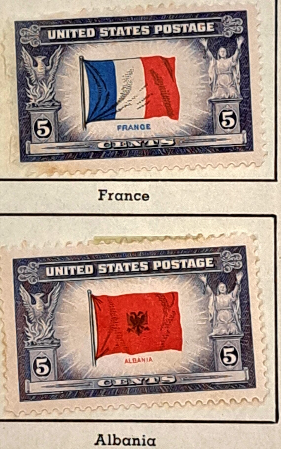 Commemorative Postage Stamp Set Of1 13 WWII Overrun Countries - Etsy
