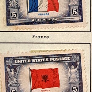 Commemorative Postage Stamp Set Of1 13 WWII Overrun Countries - Etsy