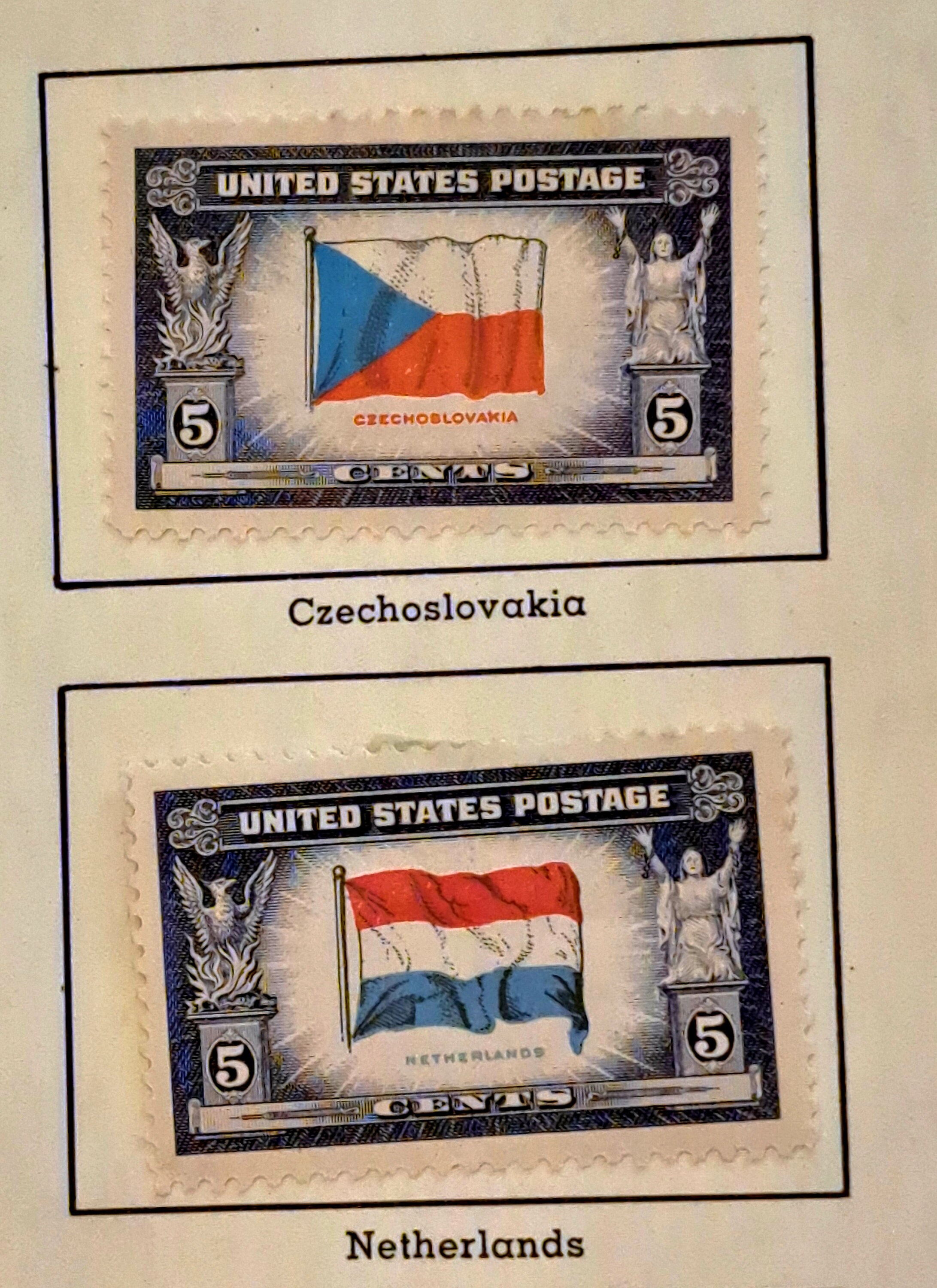 Commemorative Postage Stamp Set Of1 13 WWII Overrun Countries - Etsy