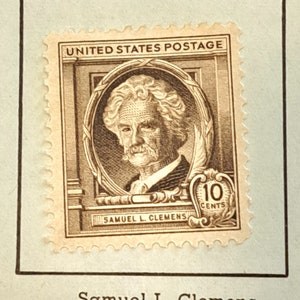 1940 Great Americans Postage Stamp Series - Authors & Poets - Etsy
