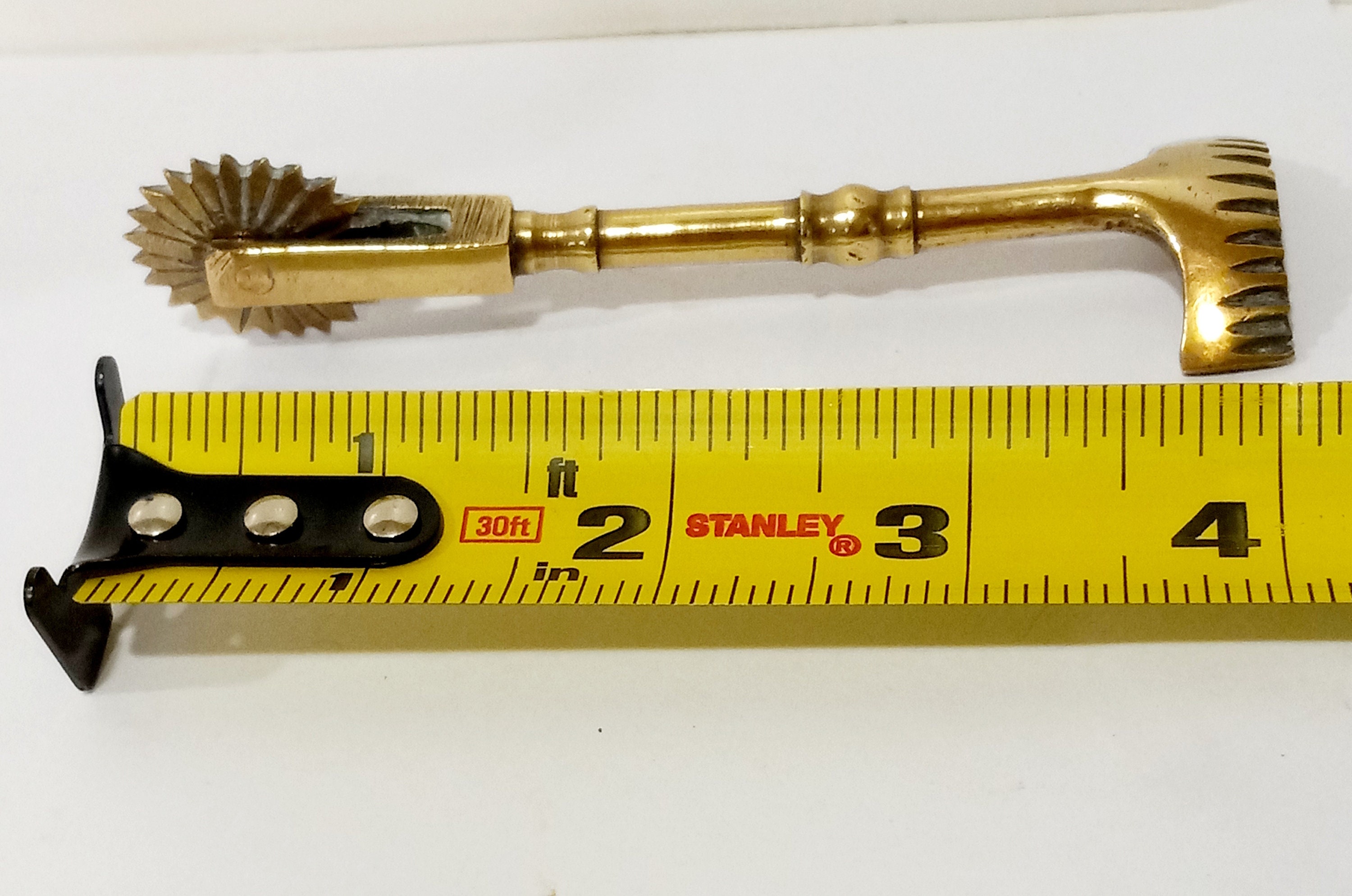 Vintage Brass Tool for Leather Detailing 1900s - Etsy