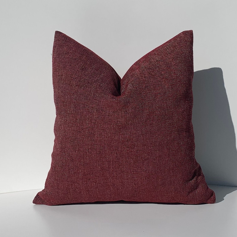 Maroon Pillows - Etsy
