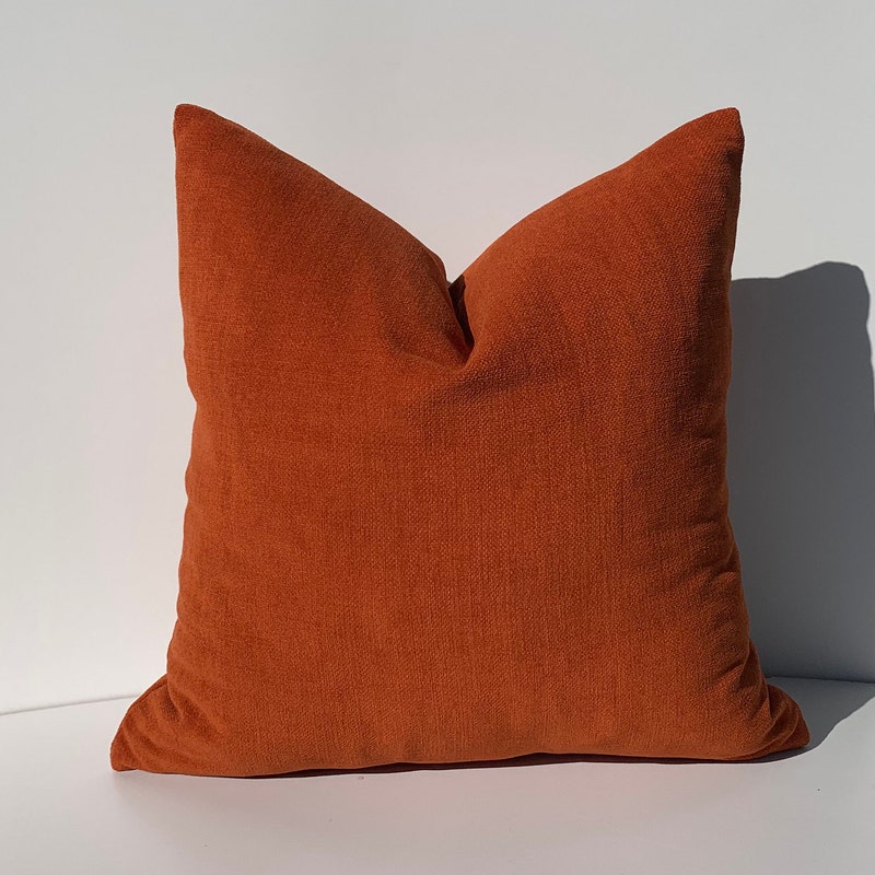 Orange Euro Sham - Etsy