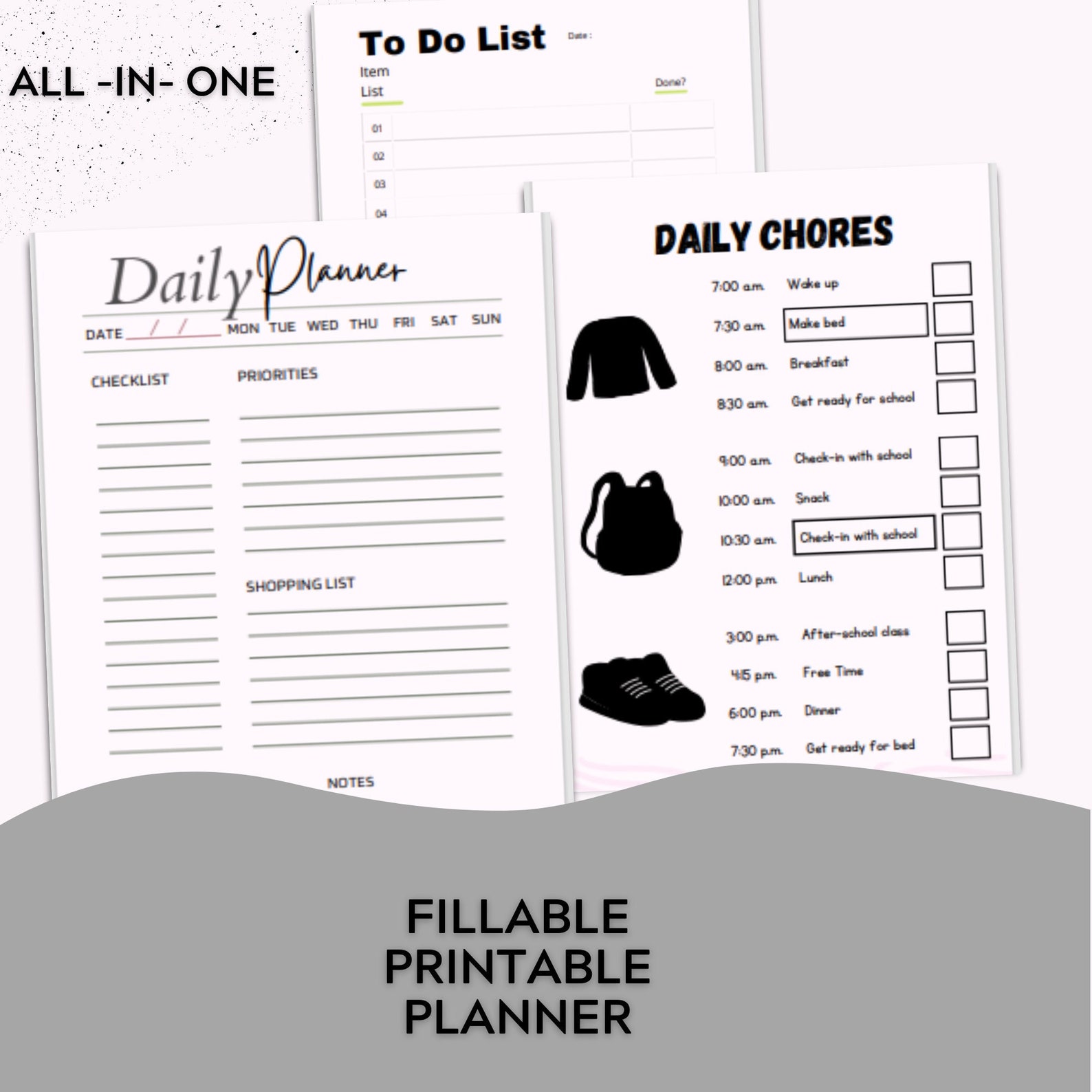 Daily Planner 2022 daily Planner Template daily Planner Pdf daily ...