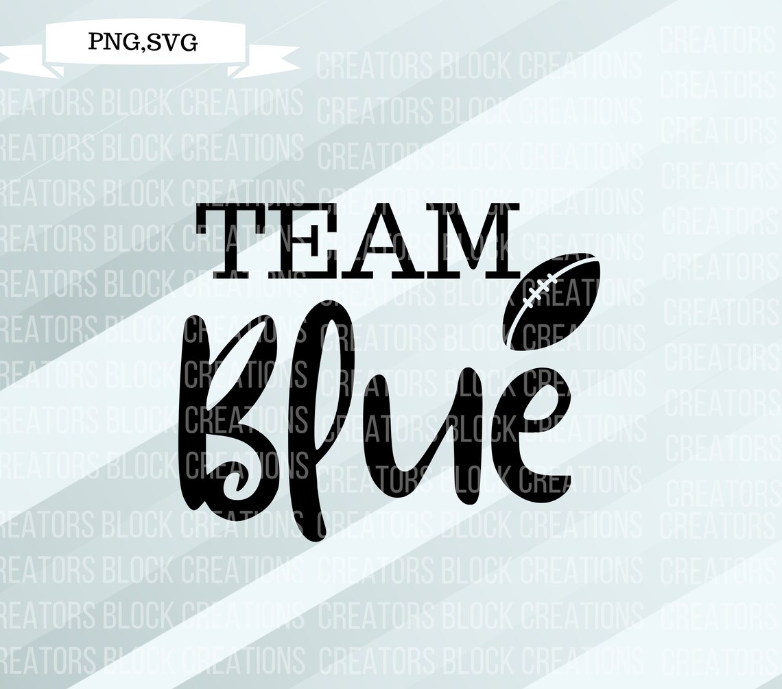 Team Blue SVG | Team Boy SVG | Gender Reveal SVG - Etsy