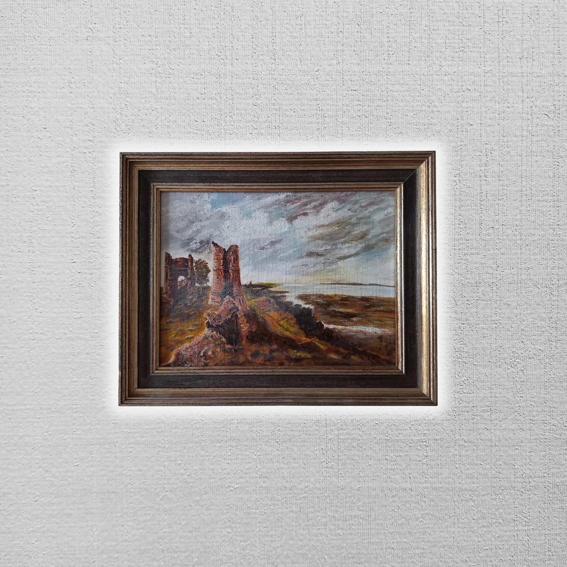 HAND-PAINTED Oil Painting on Cardboard After John Constable | Hadleigh ...