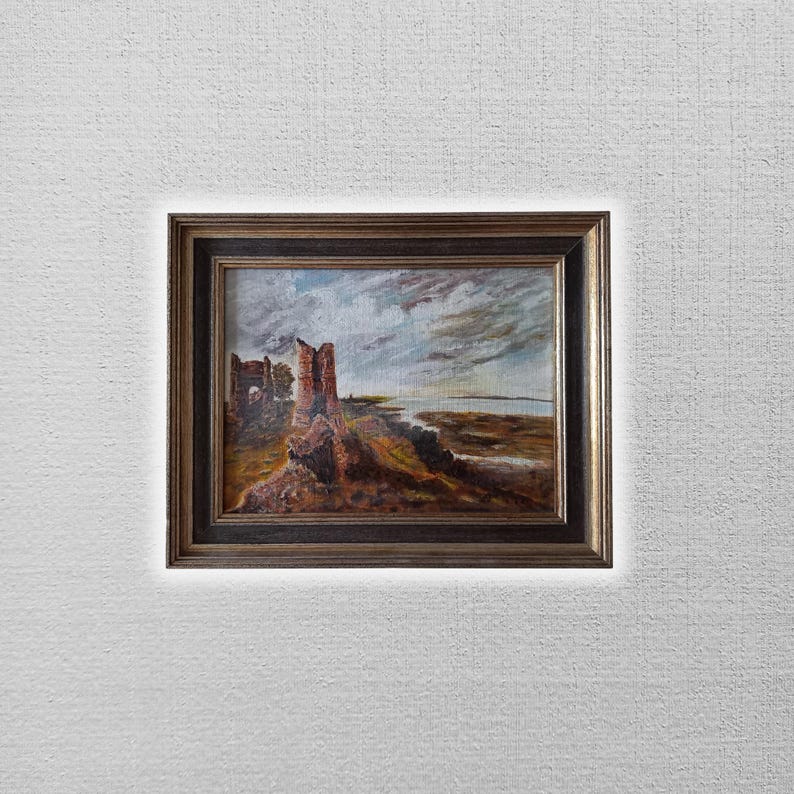 HAND-PAINTED Oil Painting on Cardboard After John Constable | Hadleigh ...
