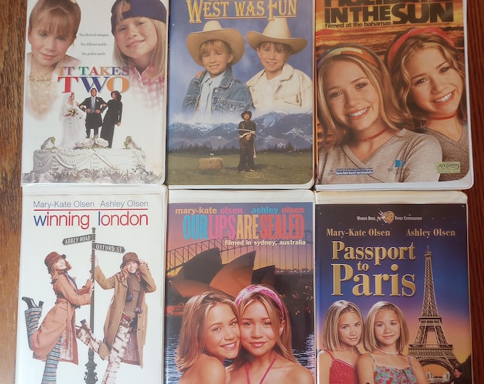 Mary-kate & Ashley VHS Lot - Etsy
