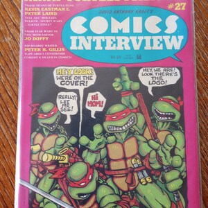 TMNT Mania Comics Interview 27 - Etsy