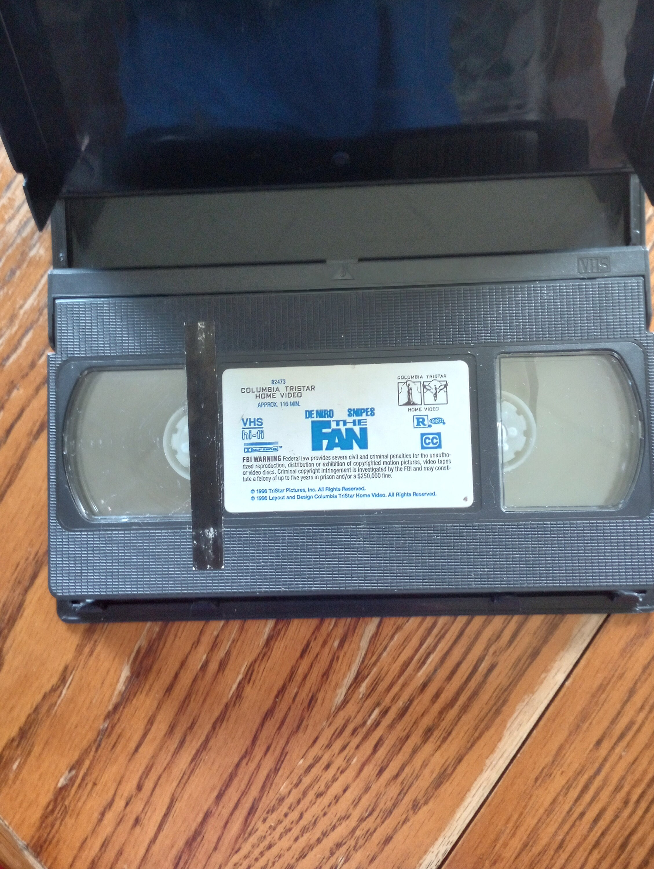 Hollywood Video Authentic VHS Rental the Fan - Etsy