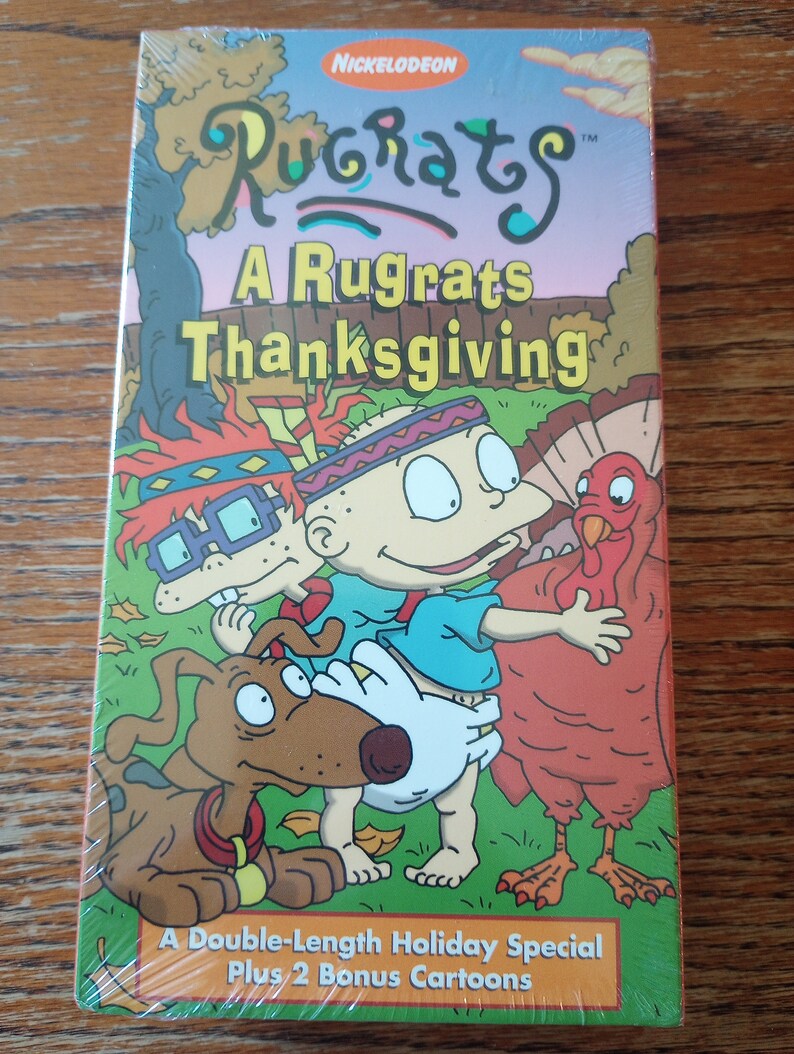 Rugrats Sealed Vhs Tape A Rugrats Thanksgiving Etsy