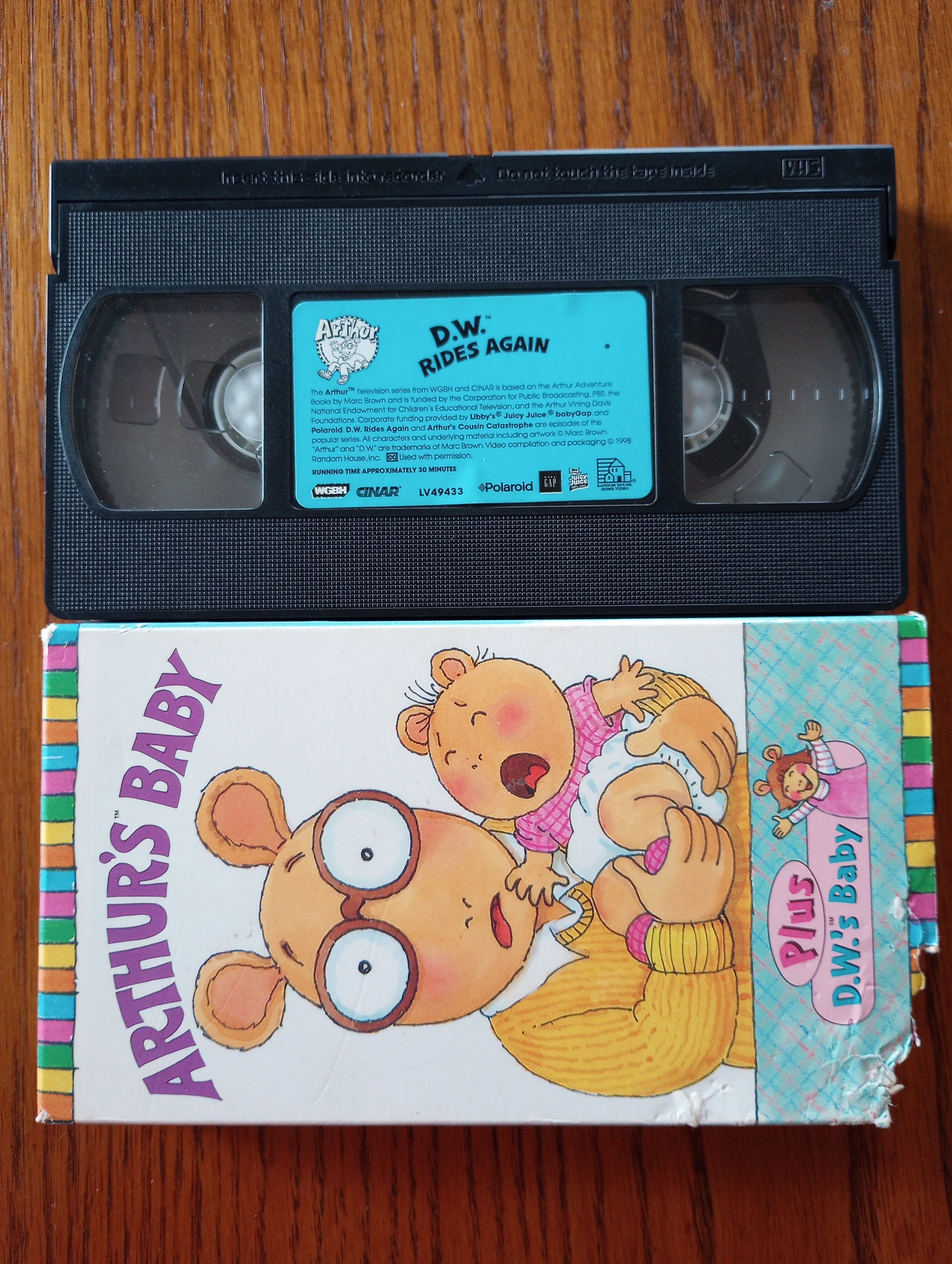 Arthur VHS Lot 12 Tapes - Etsy