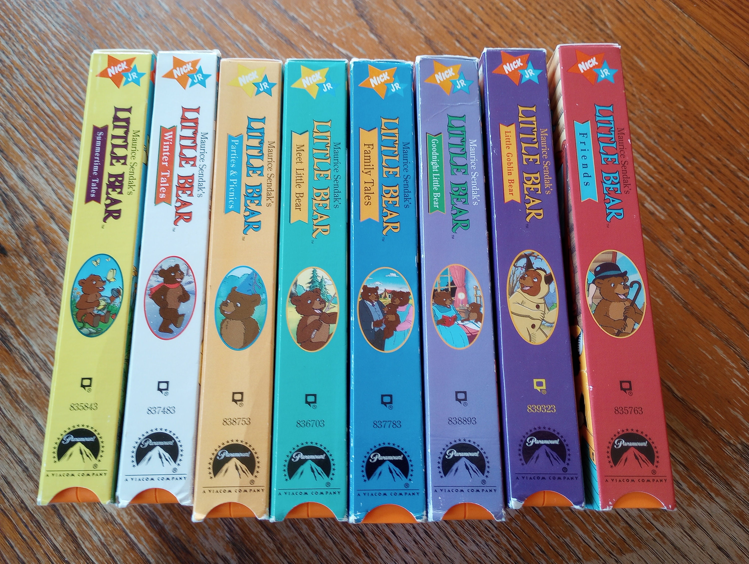 Little Bear VHS Lot 8 Tapes - Etsy