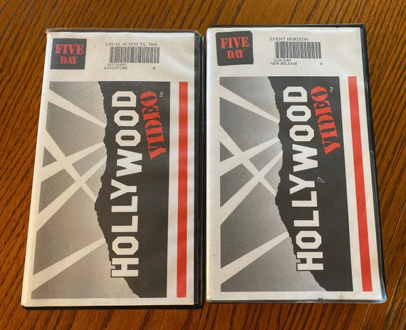 Hollywood Video Vhs Tapes