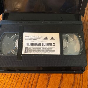 Hollywood Video Authentic VHS Rental- UFC: the Ultimate Ultimate 2 - Etsy
