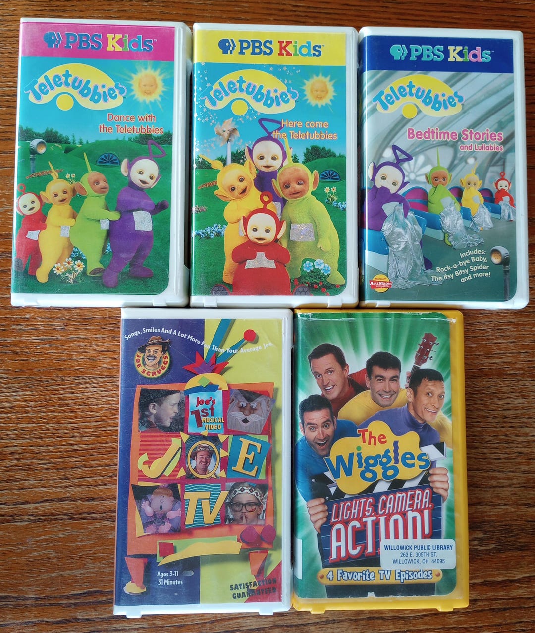 Teletubbies VHS Lot W/ 2 Bonus Tapes - Etsy