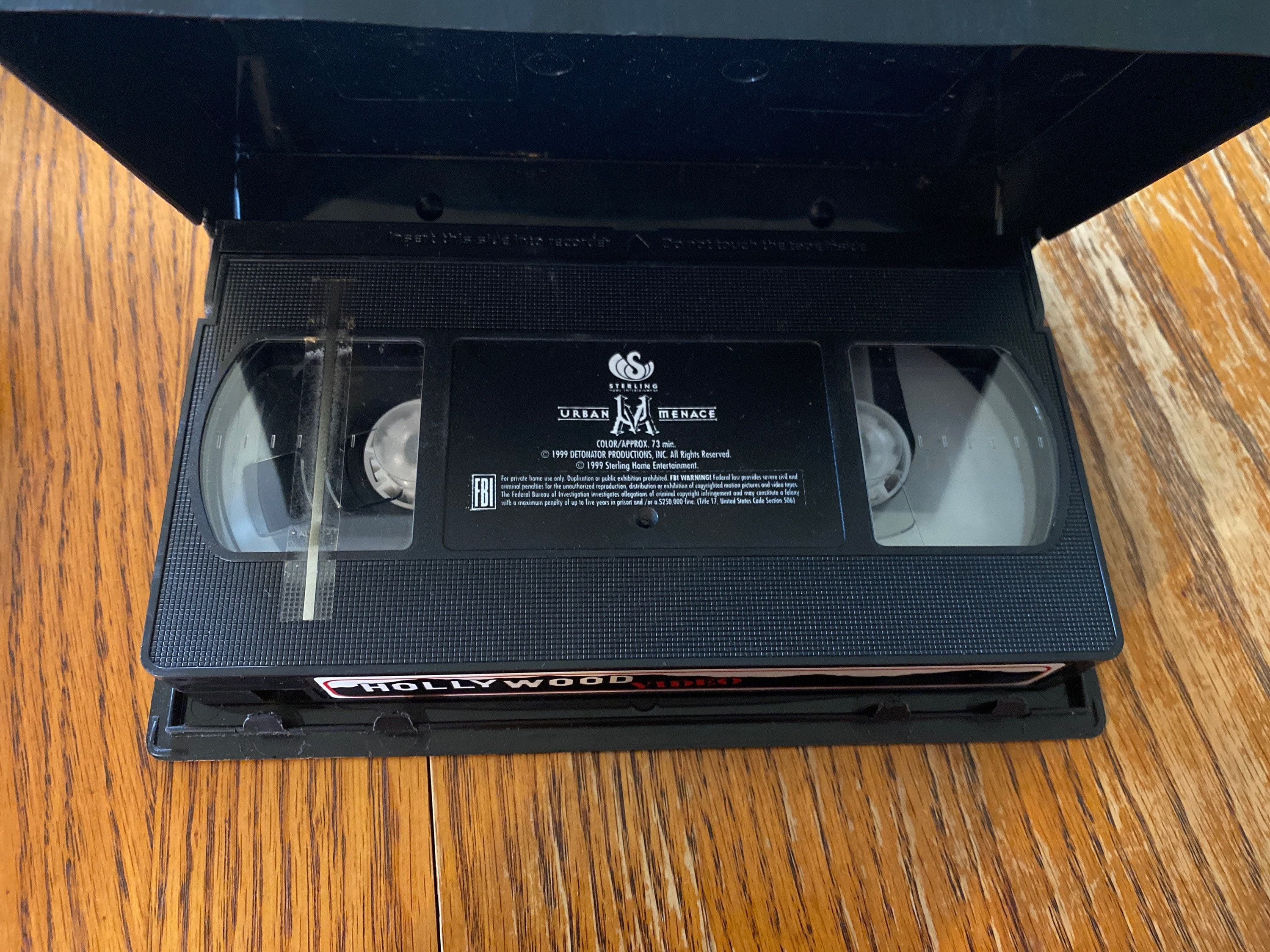 Hollywood Video Authentic VHS Rental: Urban Menace W/ Bonus Tape! - Etsy