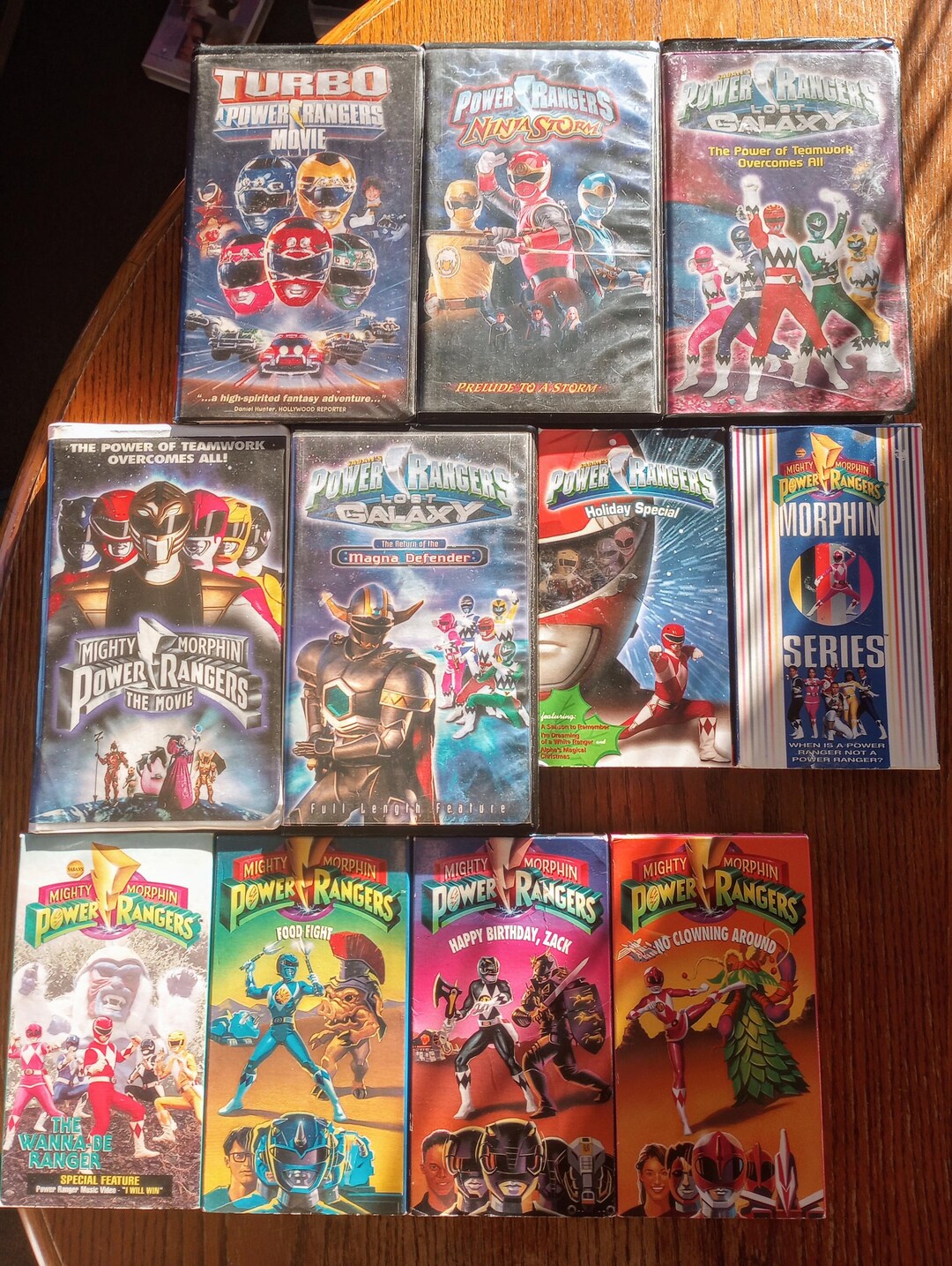 Power Rangers VHS Lot 11 Tapes - Etsy UK