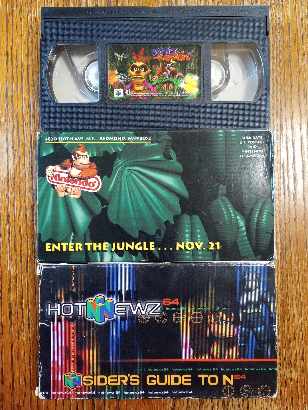 Nintendo Power VHS Lot - 3 Tapes (1 Missing Case) - Etsy