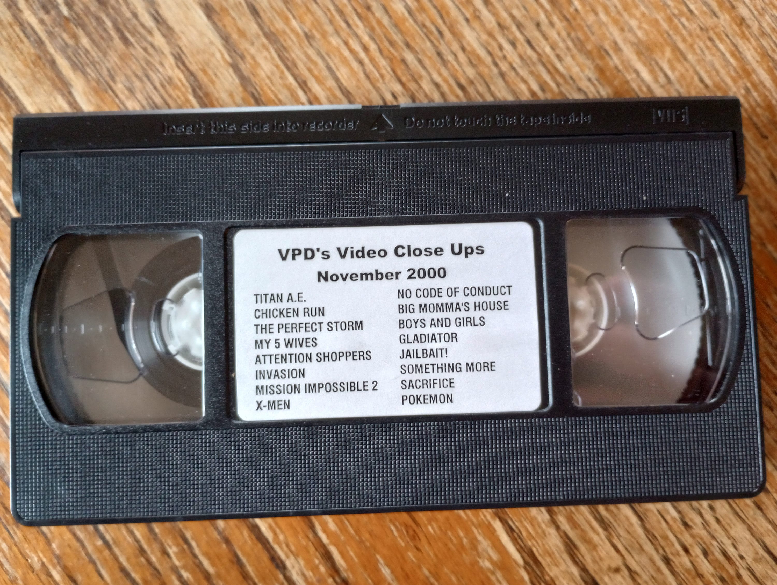 Vpd's Video Close Ups VHS Rare November 2000 Sizzle Reel - Etsy