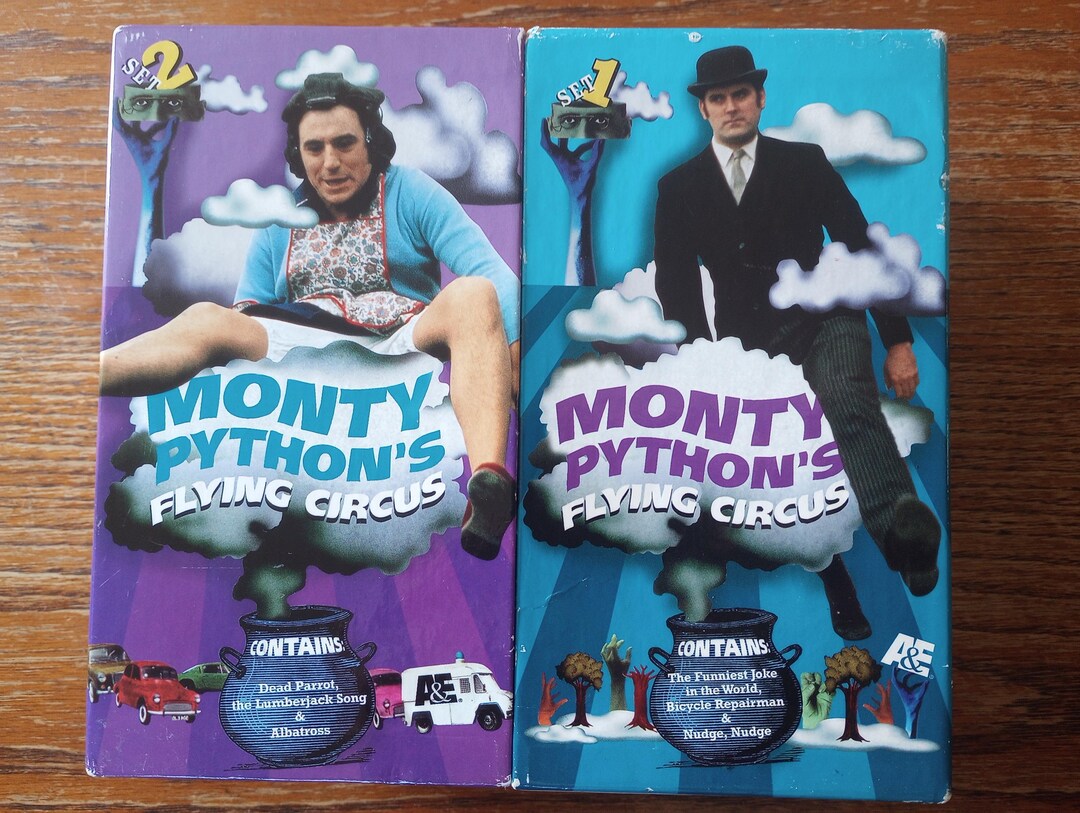 Monty Python VHS Lot Volumes 1 & 2 - Etsy
