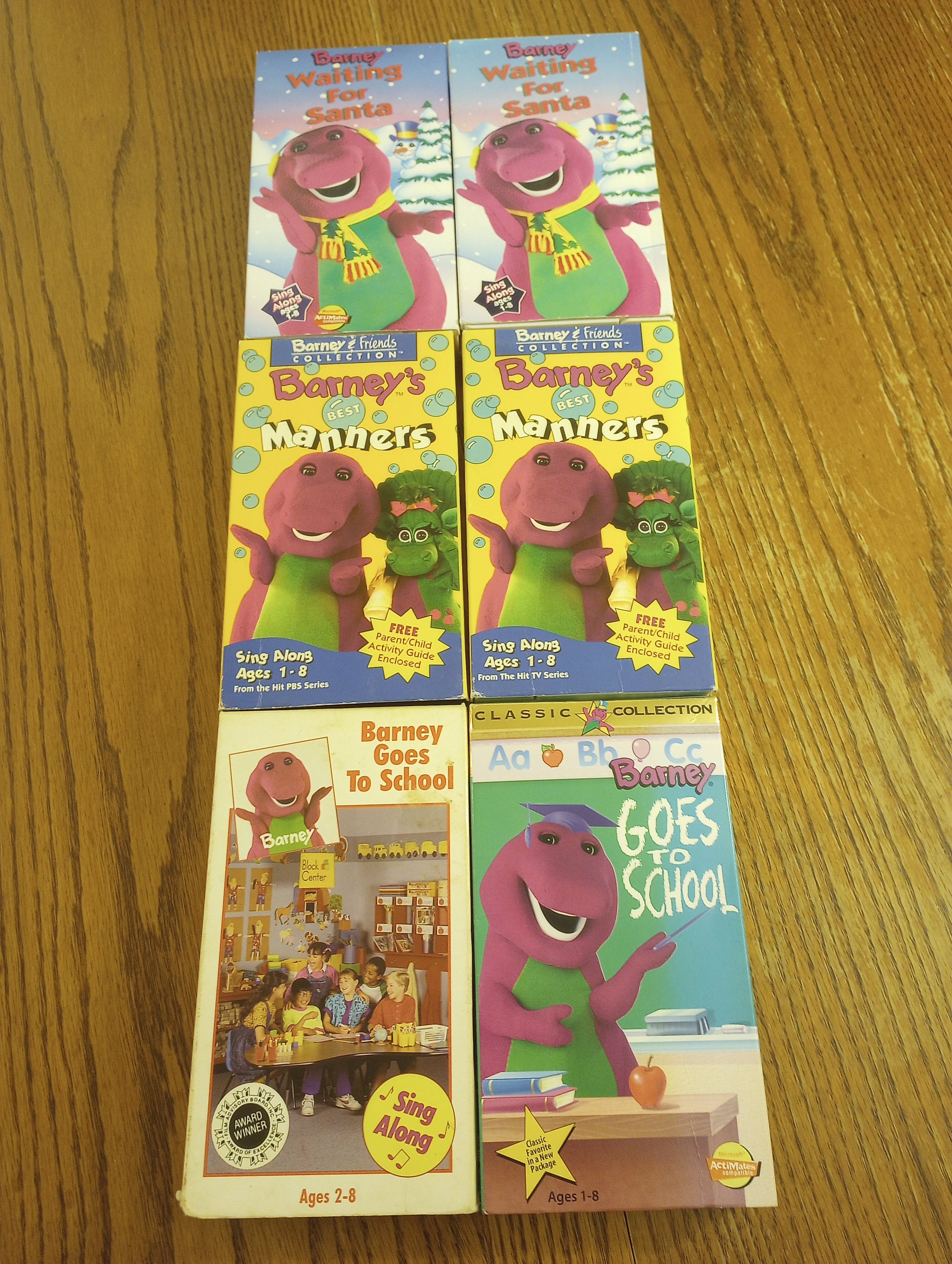 Barney VHS Lot 22 Different Tapes - Etsy