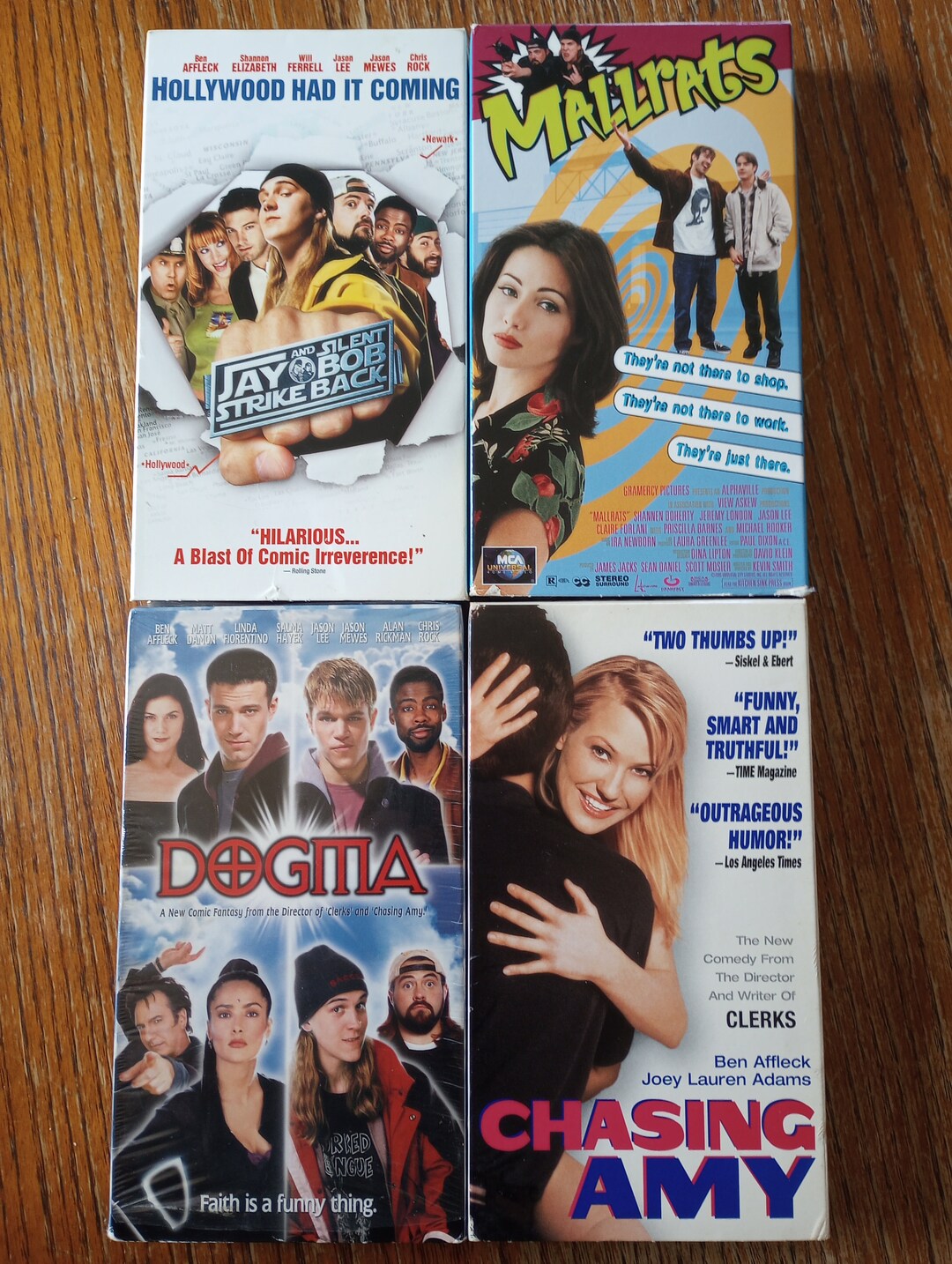 Kevin Smith Bundle: Mallrats Dogma Chasing Amy Jay and - Etsy