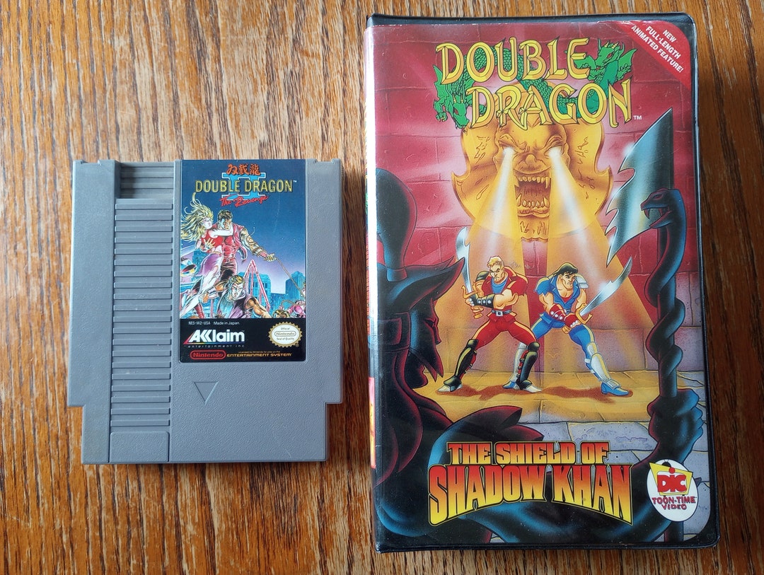 Double Dragon 2 for NES W/ Bonus VHS Tape - Etsy