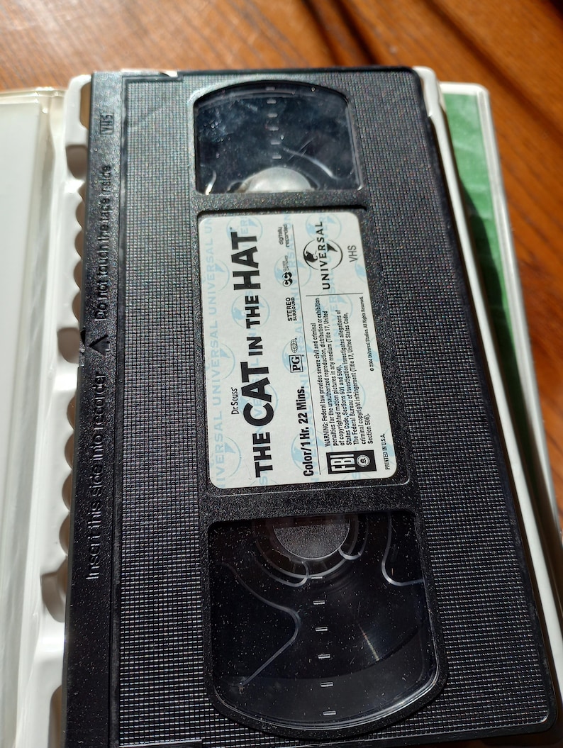 Dr. Seuss VHS Lot - 5 Tapes - Etsy