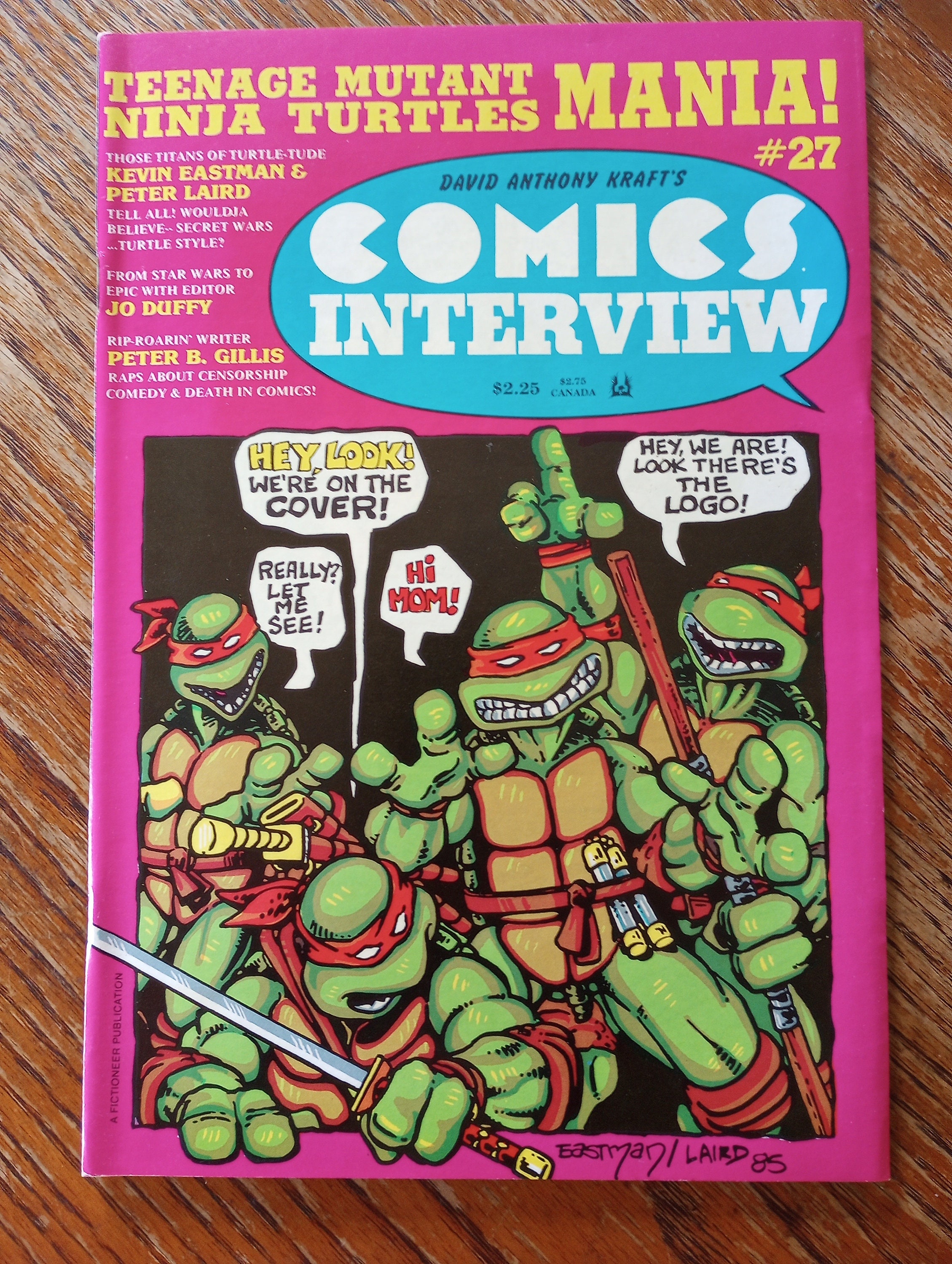 TMNT Mania Comics Interview 27 - Etsy