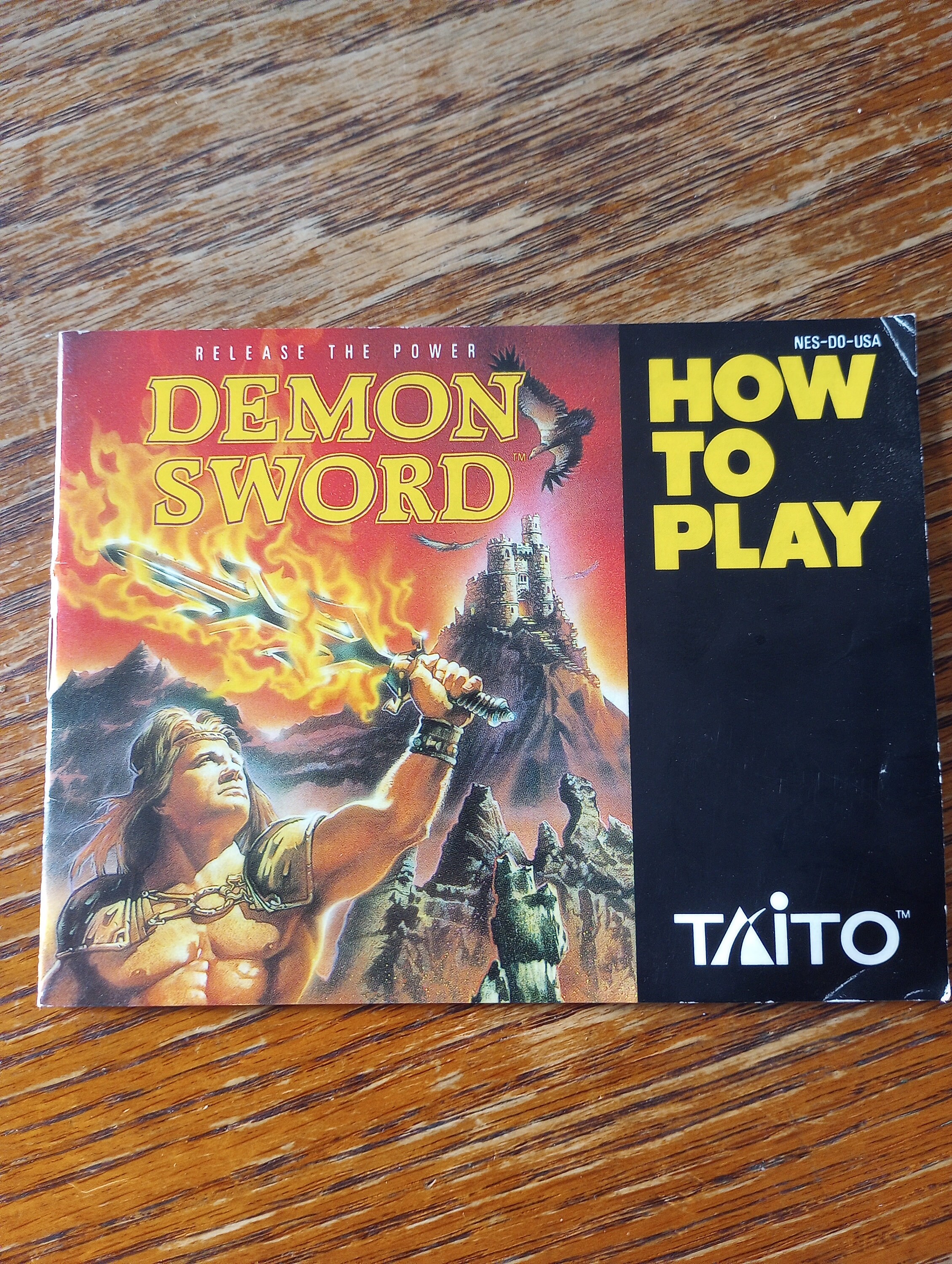 Deadly Towers & Demon Sword NES Cartridges W/ Manuals - Etsy