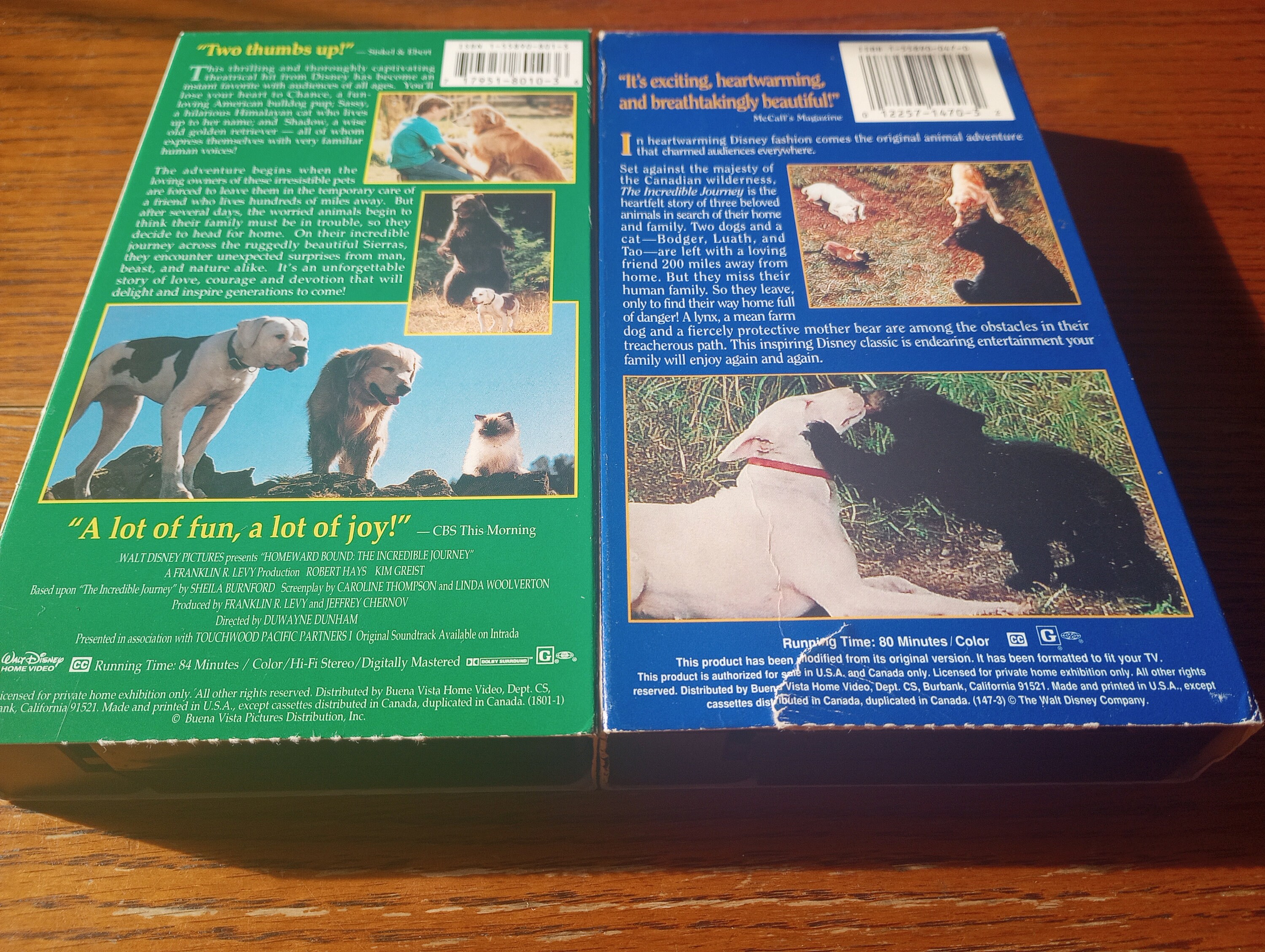 Homeward Bound VHS Lot 5 Tapes 2 Sealed - Etsy