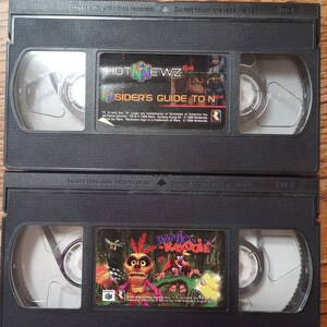 Nintendo Power VHS Lot - 3 Tapes (1 Missing Case) - Etsy