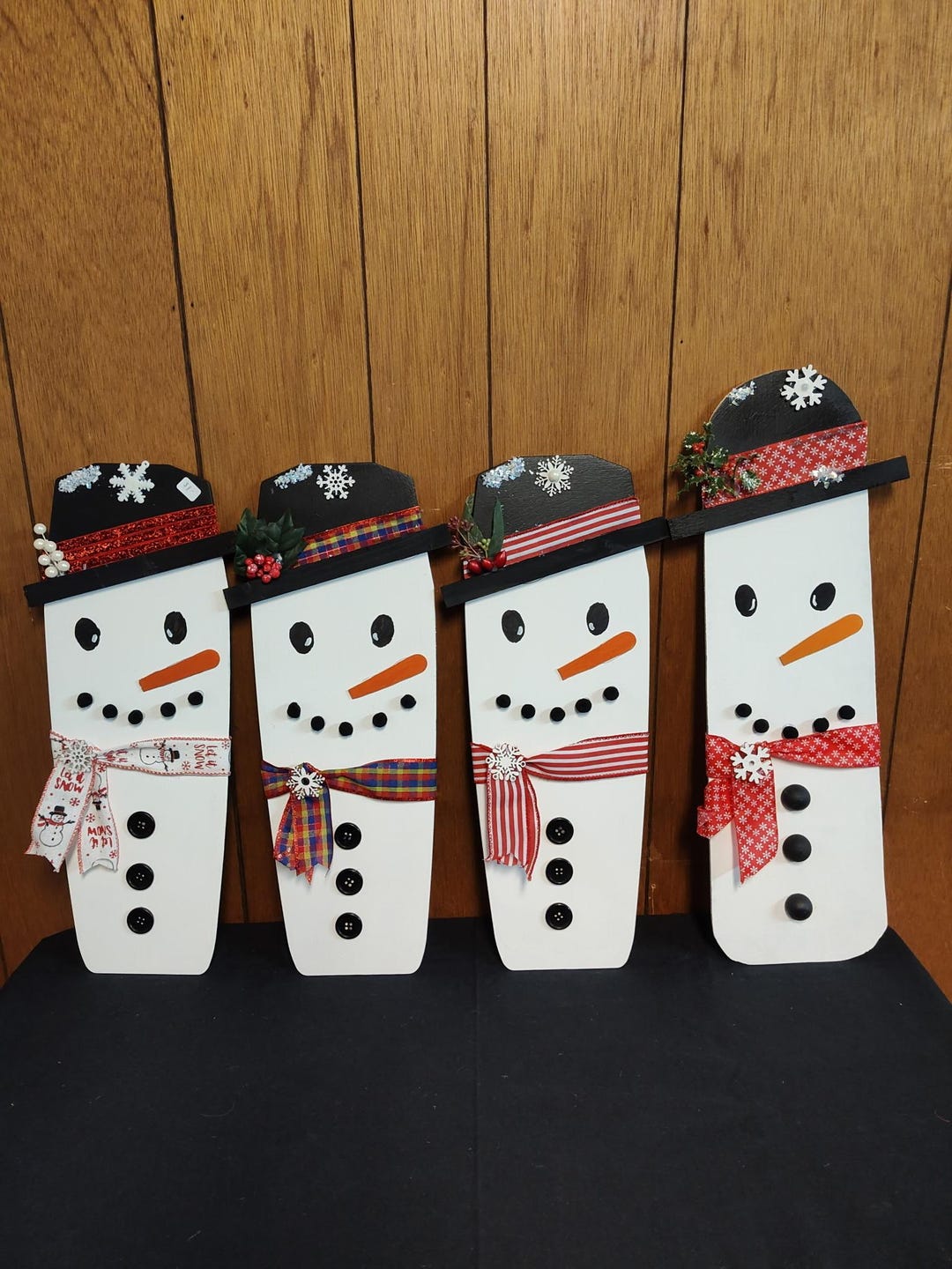 Snowman Fan Blades - Etsy
