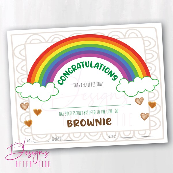 Girl Scout Bridging - Etsy