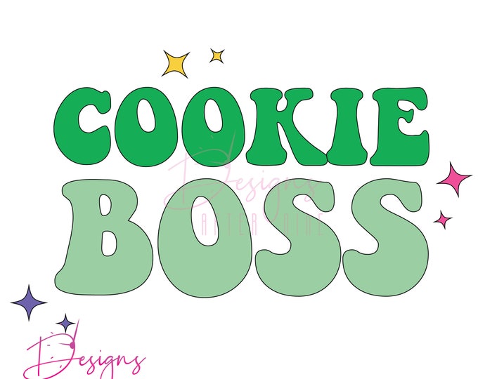 Cookie Boss Girl Scouts SVG PNG Instant Digital Download - Etsy