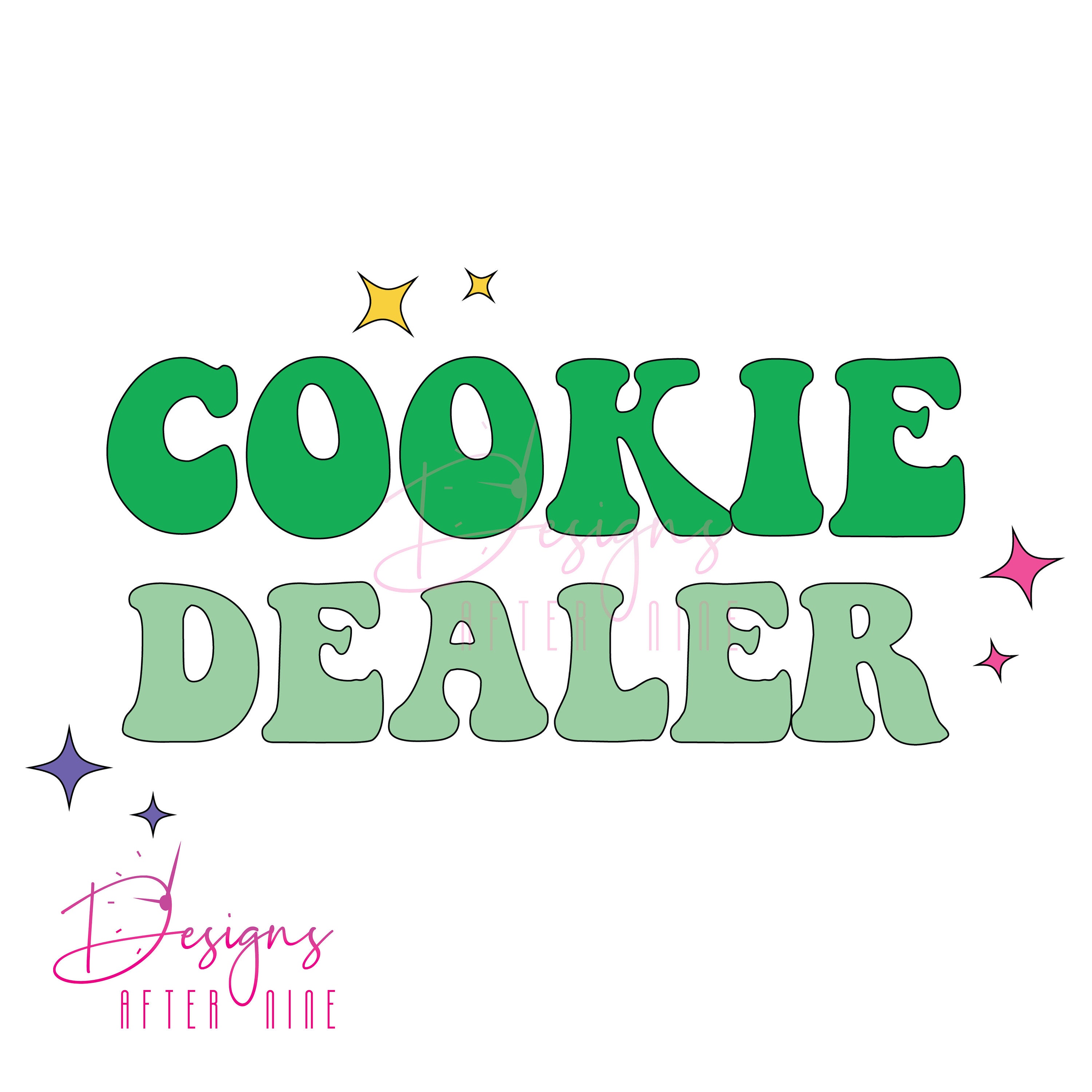 Cookie Dealer Girl Scout Png Svg Instant Digital Download Etsy