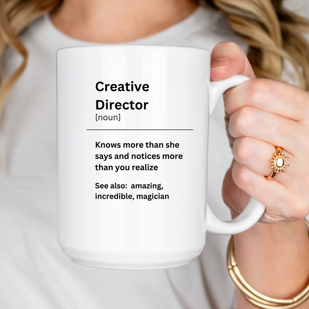 Creative Director, Leadership Gifts, Creative Director Mug, Creative ...