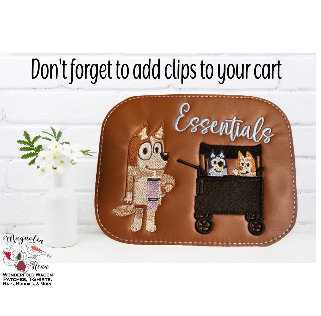 Wagon Patch for Wonderfold or Wagonsfold Custom Embroidery Patch for ...