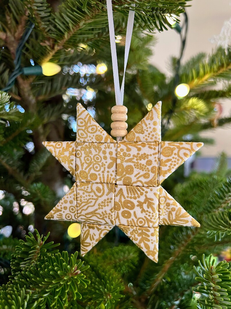 Scandinavian Folded Star Ornaments, Set of Three, Rifle Paper Co ...