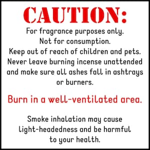 Hand-dipped Incense Sticks - 11” Long, Slow Burning (1 Hour)-highly ...