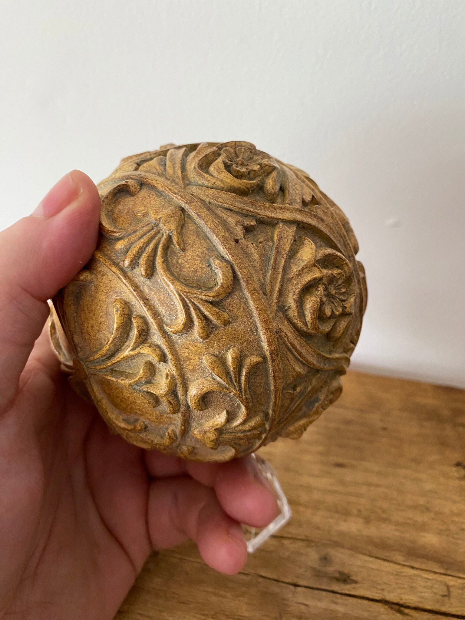 Unusual Rare 3D Carved Brazil Nut Pod Ball - Etsy