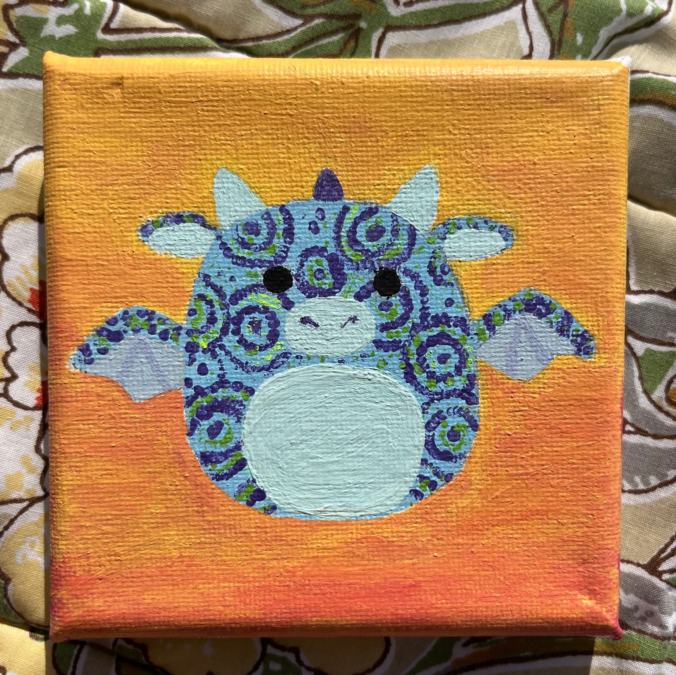 Custom Squishmallow Portrait - Etsy