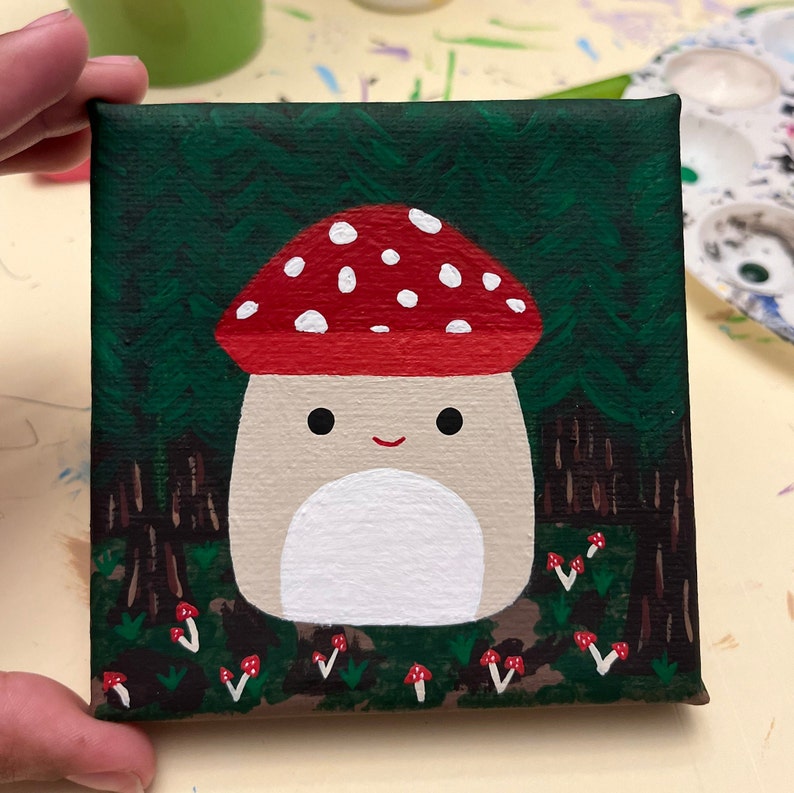 Custom Squishmallow Portrait - Etsy