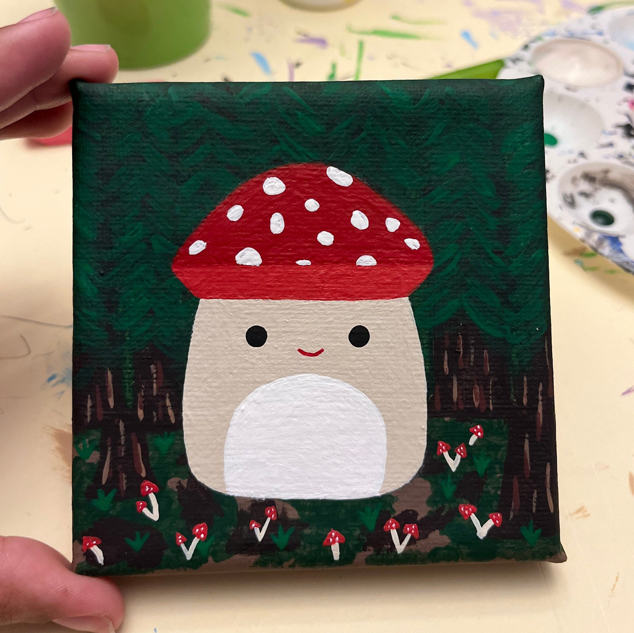 Custom Squishmallow Portrait - Etsy